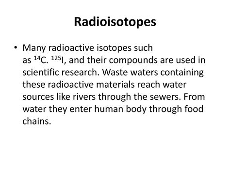Radioactive Pollution Pptx