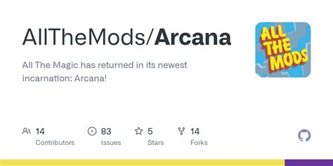 GitHub AllTheMods Arcana All The Magic Has Returned In Its Newest Incarnation Arcana