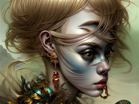Krea Ai Highly Detailed Beautiful Masterpiece Portrait Of