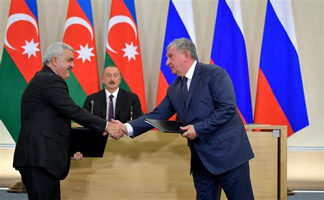 Talks With President Of Azerbaijan Ilham Aliyev • President Of Russia