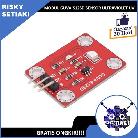 Jual Modul Guva S12sd Sensor Ultraviolet Uv Detection 240nm 370nm