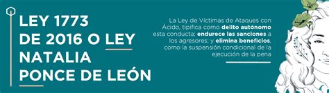Ley Natalia Ponce Fundación Natalia Ponce De León
