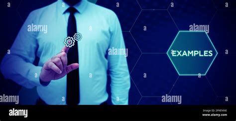 Inspiration Showing Sign Examples Word Written On Photo Sample Model To Follow Guide