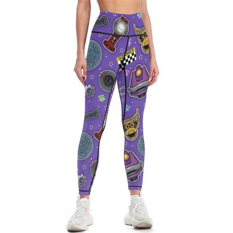 Mst3k Pattern Leggings Fitnesss Gym Clothes Tight Fitting Woman Fitness Clothing Womens