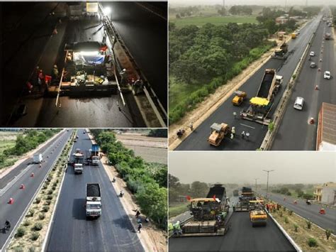 100 Km Stretch Of Ghaziabad Aligarh Expressway Built In Record 100