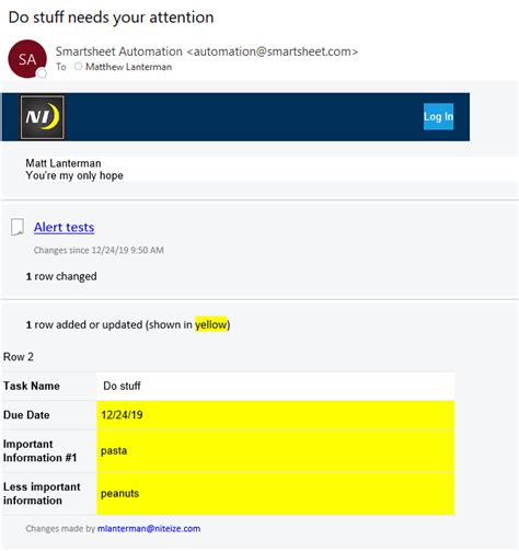 How To Deliver Notifications By Individual Row After Multiple Row