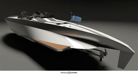 40 Electric Speed Boat By Jeremy Covelli At
