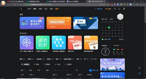 leetcode题库打不开 显示您访问的网页出错了 社区