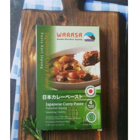 Warasa Japanese Curry Paste 50 G Halal Japanese Style Curry Rice