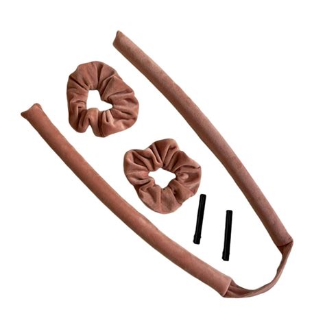 Rollo Rizador De Felpa Sin Calor Con Rodillos Para El Cabello Para