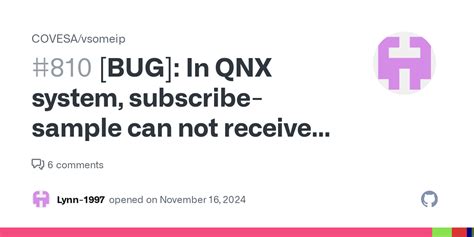 Bug In Qnx System Subscribe Sample Can Not Receive Subscribe Ack Can Not Receive Message