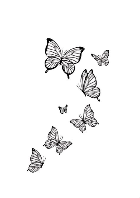 Simple Butterfly Tattoo Butterfly Tattoos For Women Cute Tattoos For