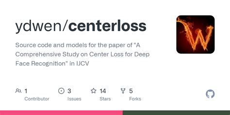 GitHub Ydwen Centerloss Source Code And Models For The Paper Of A