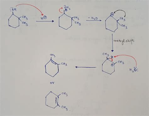 Solved Draw A Curved Arrow Mechanism Of The Following Reaction