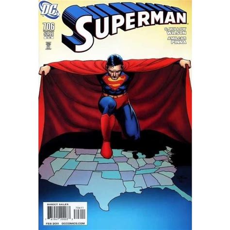 Superman 1987 706 92 Nm John Cassaday Cover House Of M Comics