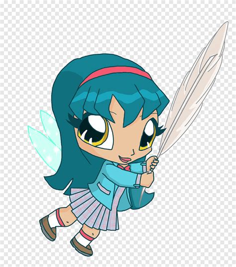 Hada Alfea Pixie Miele Hada Moda Vertebrado Png Pngegg