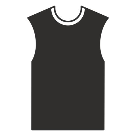 Sleeveless T Shirt Flat Icon Png And Svg Design For T Shirts