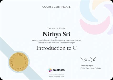 A Nithyasri On Linkedin Cprogramming Sololearn Coding Learning