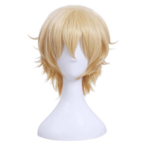 Hataraku Saibou Cells At Work Killer T Saibou Short Blonde Cosplay Wigs