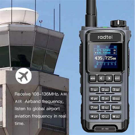 Radtel Rt 780 136 620mhz Amateur Walkie Talkies Air Band Radio Receiv Xiamen Radtel Radtel Rt 780 136 620mhz Amateur Walkie Talkies Air Band Radio Receiv Xiamen Radtel