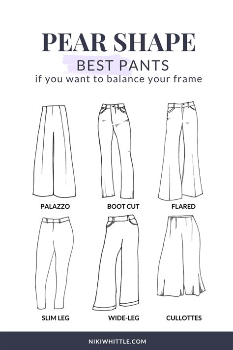 The Most Flattering Pants Styles For A Pear Shaped Woman Di 2024