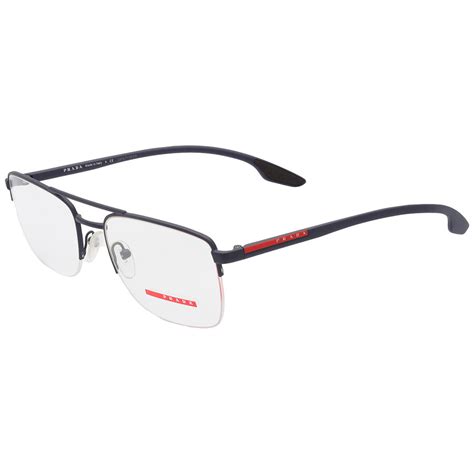 Prada Linea Rossa Demo Rectangular Mens Eyeglasses Ps 51mv Tfy1o1 55