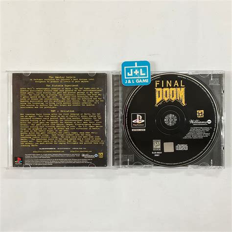 Final Doom Ps1 Playstation 1 [pre Owned] Jandl Game