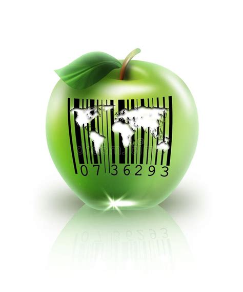 Apple Barcode Stock Illustrations 248 Apple Barcode Stock