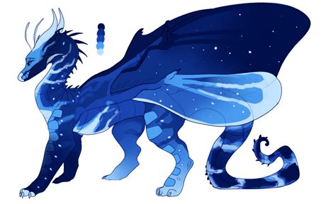 Custom Night Ice Silk Design For Desertnettle I Love This Dragon Treat