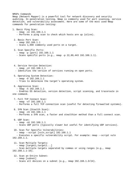 Nmap Pdf Computer Engineering Network Layer Protocols