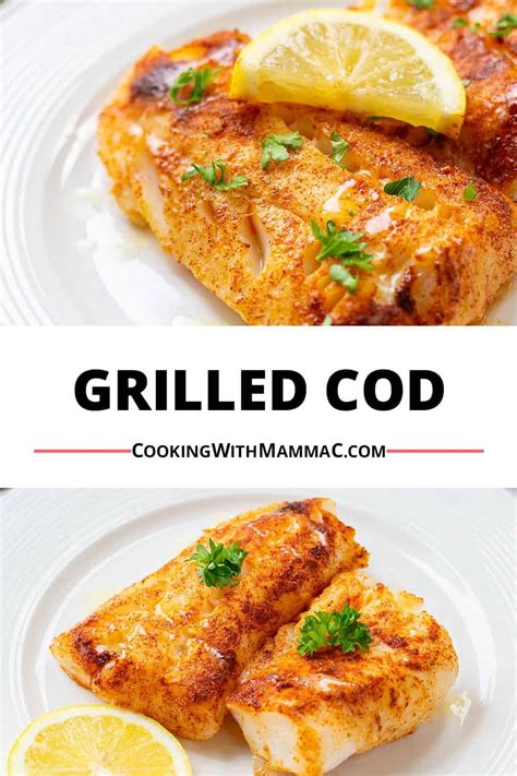 Grilled Cod Artofit