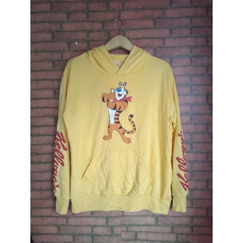 เสื้อฮู้ด Kellogs X Tony The Tiger Shopee Thailand