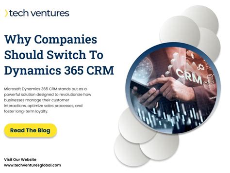 Tech Ventures On Linkedin Dynamics365 Crm Businessgrowth
