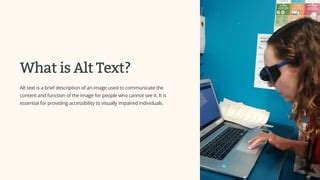 Accessible Alt Text Enhancing Visual Content Accessibility Pdf