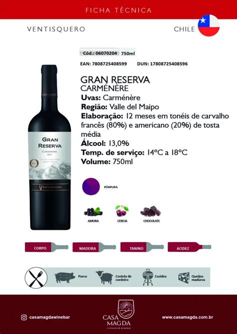 Vent Gran Reserva Carménère 750ml