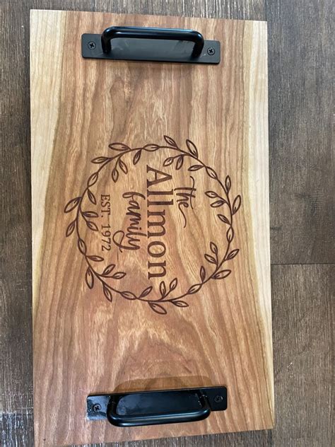 Personalized Engraved Cherry Charcuterie Board Serving Tray Makerplace By Michaels