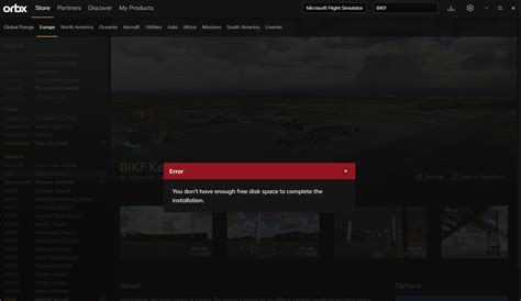 Installation Error On Orbx Central General Discussion Orbx