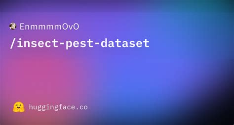 enmmmmovo insect pest dataset · datasets at hugging face