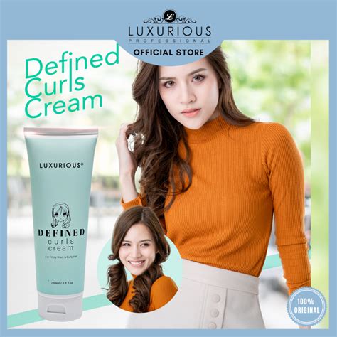 Luxurious Professional Defined Curls Cream 250ml Shopee Malaysia