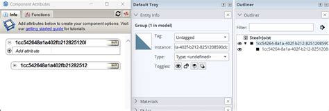 How To Add Classification To A Component From Trimble Creatorlive Component Pro Sketchup