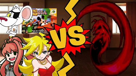 M U G E N Battles Monika Panty Danger Mouse Mickey Speedway USA Vs