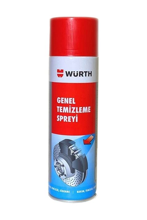 Würth Genel Temizleme Spreyi Fren Balata Spreyi 500 Ml Marineist