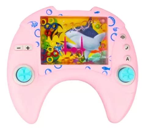 Celular De Juguete Acqua Brink Brinquedo Aquaplay Argolas Rosa