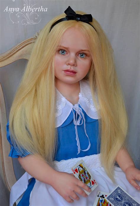 Anyas Originals Reborns And Ooak Art Dolls Alices Adventures In