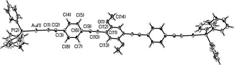 A Plot Of A Molecule Of 3 Showing The Atom Labelling Scheme Selected