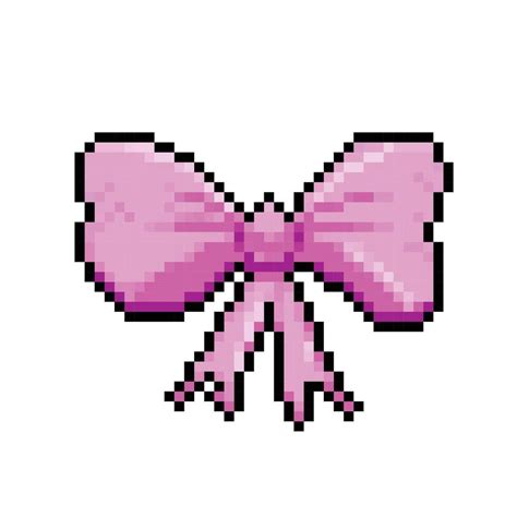 Cute Pixel Bows Background Cute Coquette Pale Pink Ribbon Bows