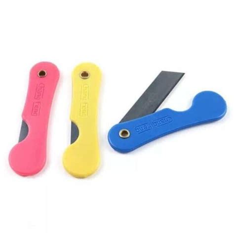 Jual Cutter Lipat Mini Cutter Besar Pisau Lipat Serbaguna Shopee