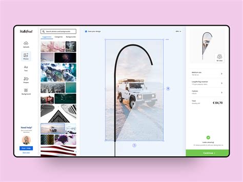 Helloprint Online Editor By Cornel De Vroed For Helloprint On Dribbble