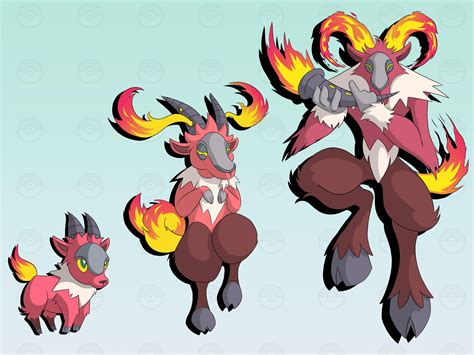 Fakemon Fire Starters