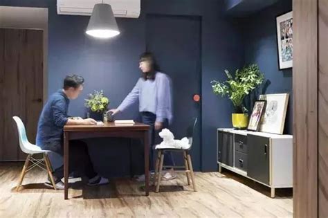 北欧风小户型惹人爱，灰蓝色在装修中真的可以为所欲为！